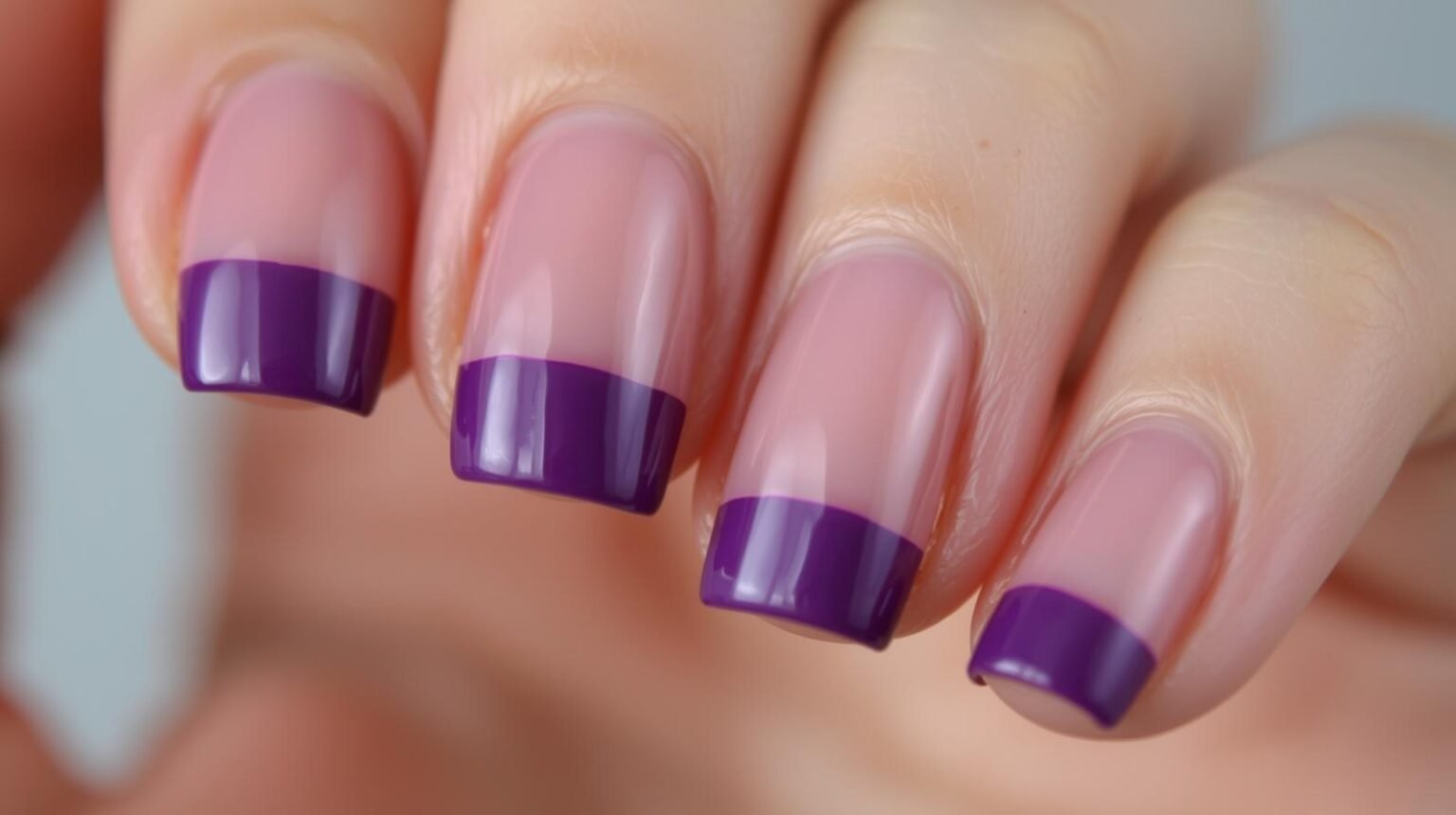 20 Best Purple French Tip Nails to Rock This Season – MaximLook.com ...