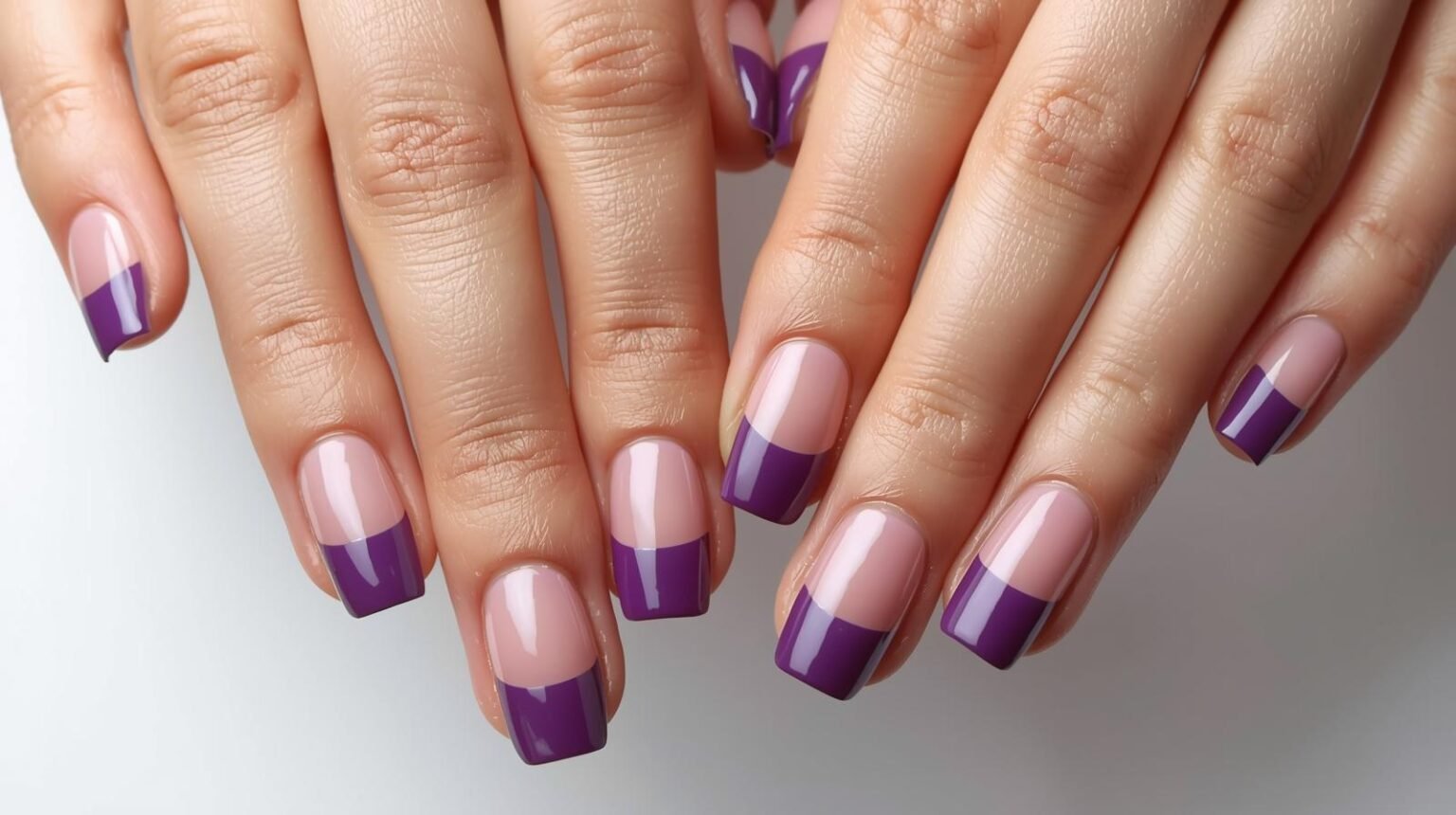 20 Best Purple French Tip Nails to Rock This Season – MaximLook.com ...